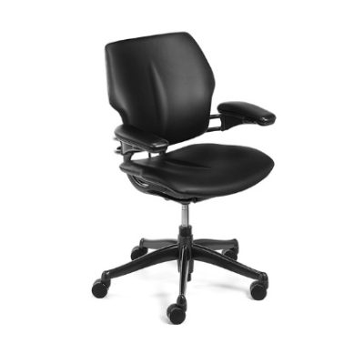 Humanscale Freedom Chair, All Features, Leather, Fully Adjustable ...
