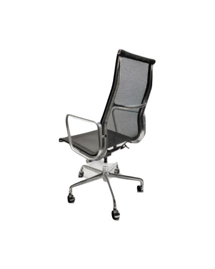 Herman Miller Eames Aluminum Group Mesh Office Chair, Polished Aluminum ...