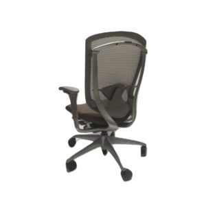 Teknion Nuova Contessa Chair, All Features, Gray, 4-Way Arms ...